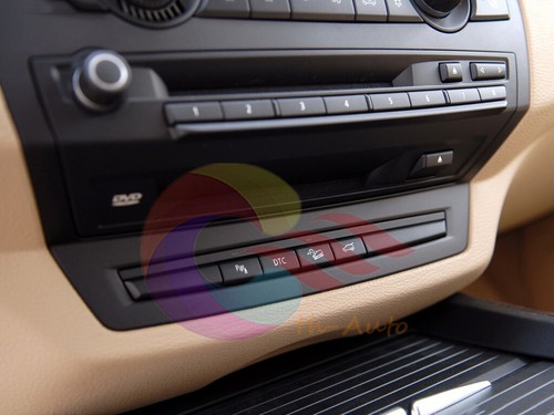 Center Central Dashboard DTC Switch Button Cover Cap For BMW E70 E71 X5 ...