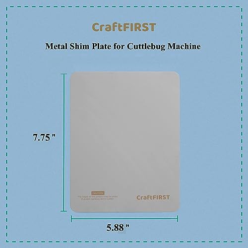 Plate C Compatible with Cuttlebug Die Cutting Machine 5.87X7.75″ 1 ...