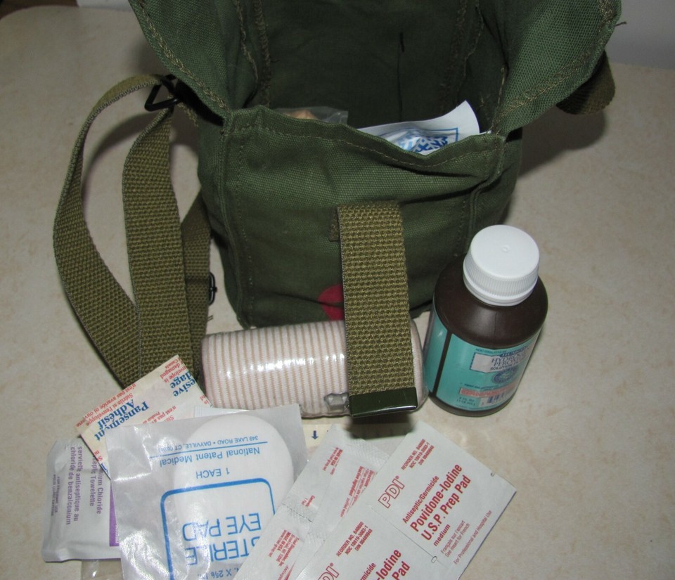 Military Style First Aid Medic Kit Camping Hunting Hiking First Aid ...