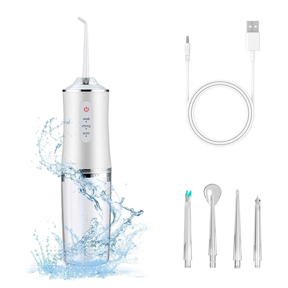 Hot Cordless Water Flosser Dental Oral Irrigator Travel Teeth Cleaner ...
