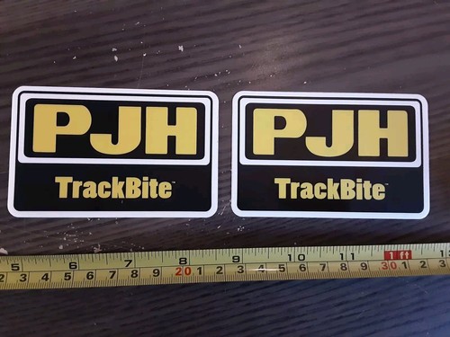 Lot of 2 PJ1 Track Bite Racing Decals Stickers Nascar NHRA PDRA Street ...