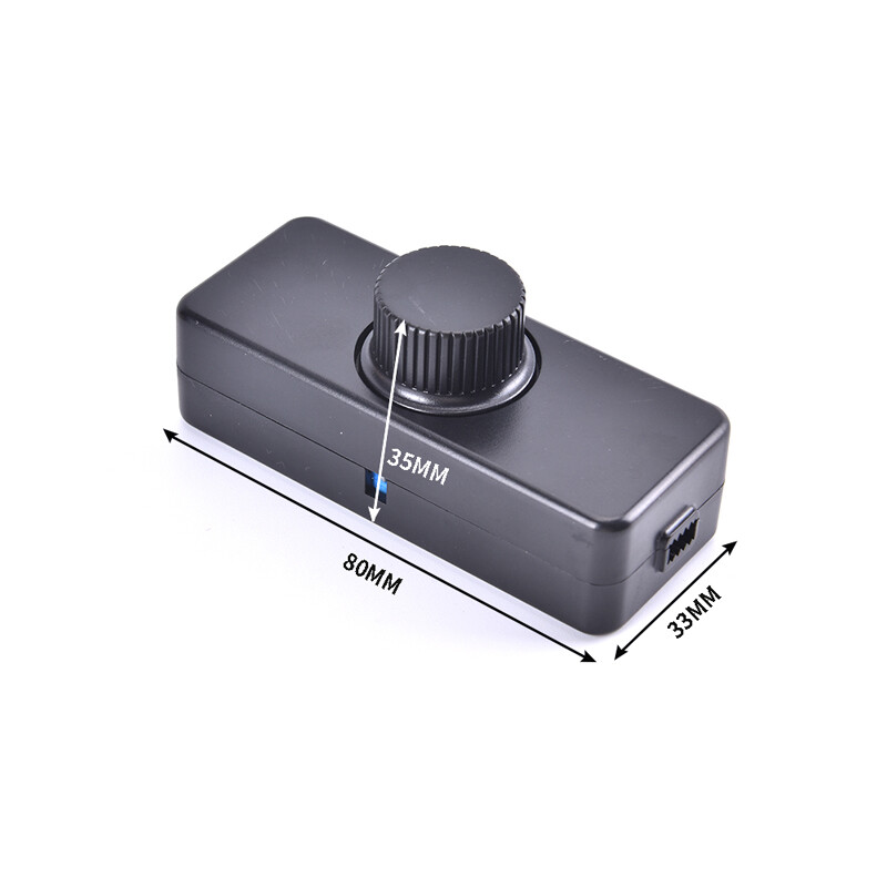 Adjustable LED Dimmer 220V Lights Switch Lighting Button Dimmer Control ...