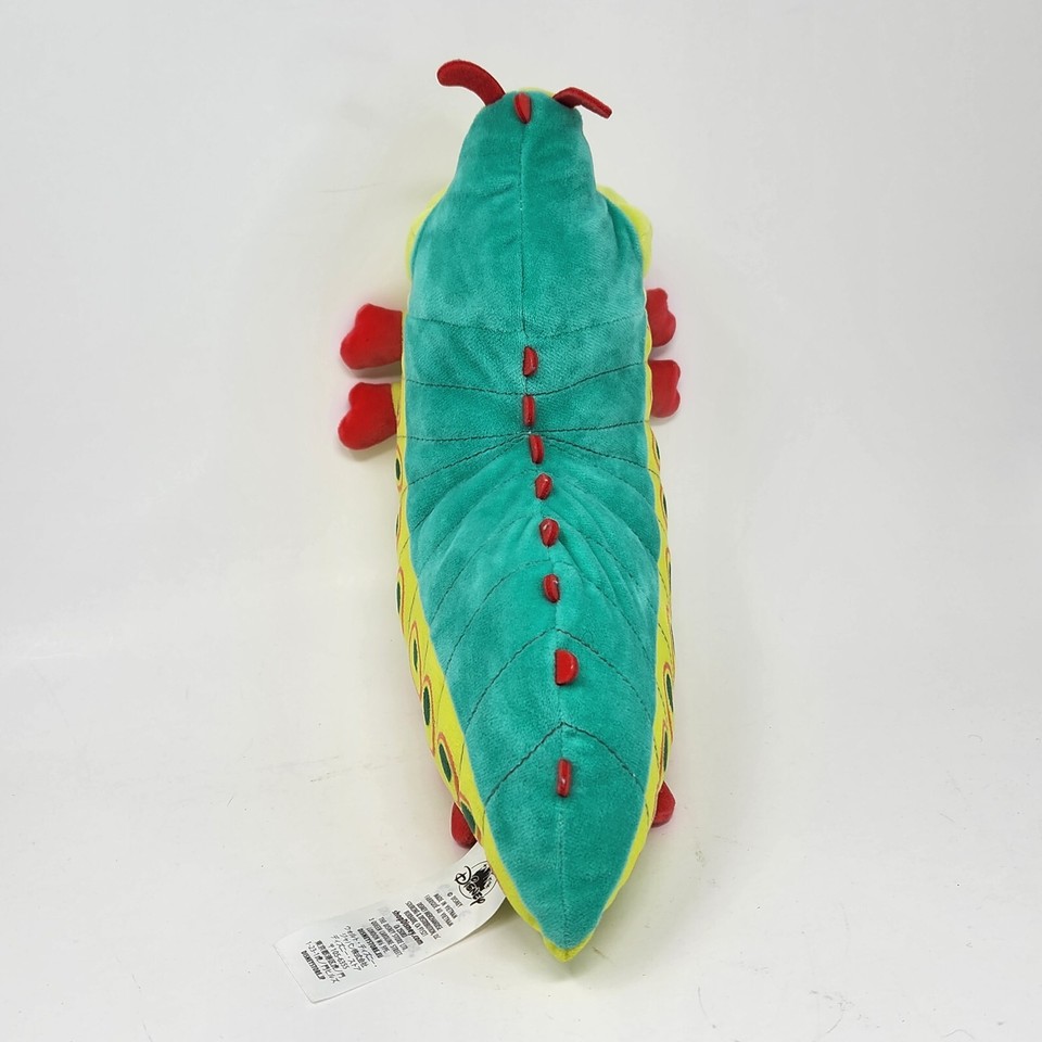 12" DISNEY STORE HEIMLICH A BUGS LIFE CATERPILLAR STUFFED ANIMAL PLUSH ...