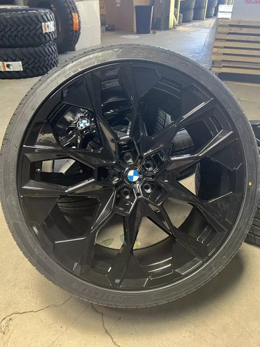 22x9.5 22x10.5 BMW X5M X6M X7M WHEELS RIMS TIRES X5 X6 X7 5x112 2019 ...