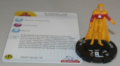 ELEMENT LAD 037 #37 DC HeroClix Arkham Asylum Rare | eBay