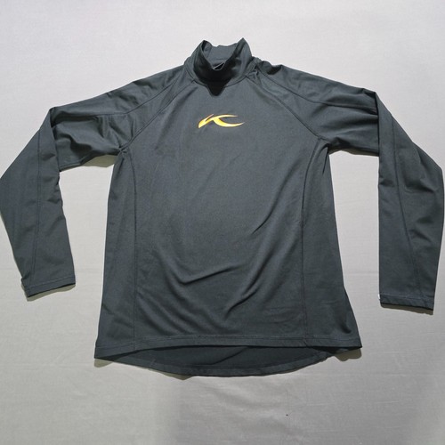 Kjus Men's Base Layer Pullover Size EU 52, large long sleeve running ...