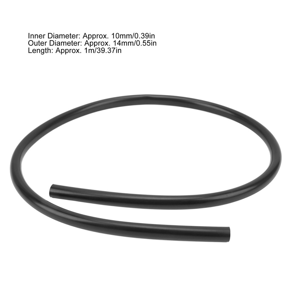 Flexible Silicone Tube 1 Meter 10mm Inner Diameter Pump Air Water ...