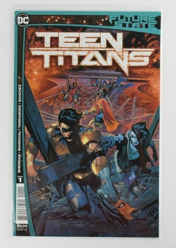 Future State Teen Titans #1 1st Appearance of Red X Cybeast DC Comics ...