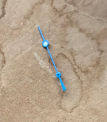 2X Blue Second Hand Amphibian Diver Sub Merc Watch Hand for Vostok ...