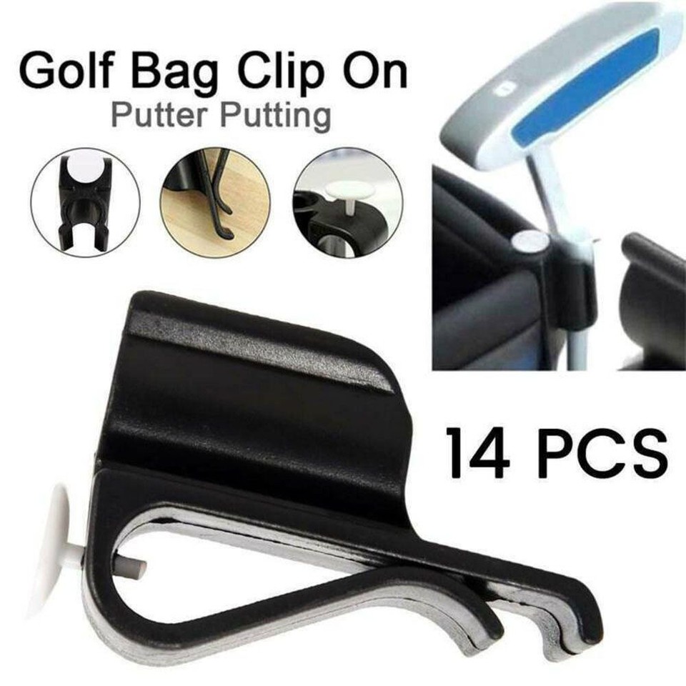Organizer On Putter Holder Golf Bag Clips Golf Club Clips Golf Putter ...