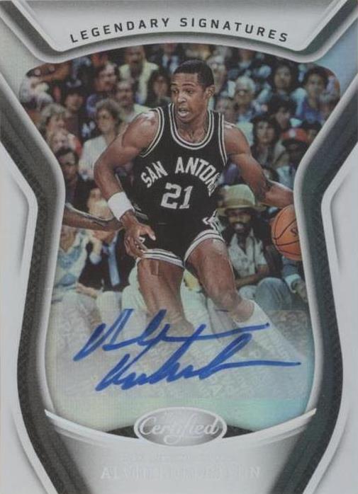 2020-21 Panini Certified - Legendary Signatures Alvin Robertson #LS-ARB ...