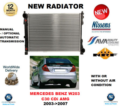 FOR MERCEDES BENZ C CLASS W203 C30 CDi AMG 2003->2007 NEW RADIATOR OE ...