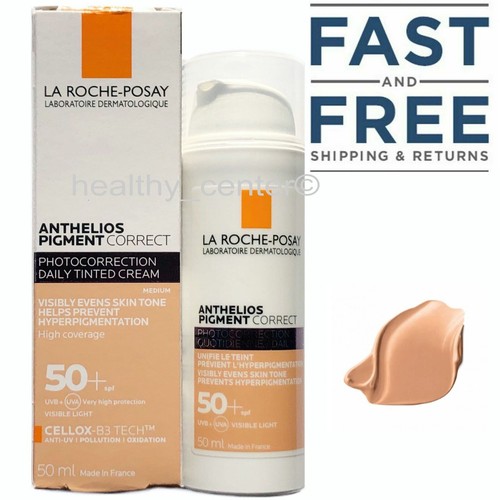 La Roche-Posay Anthelios Pigment Correct Daily Tinted Cream SPF50 ...