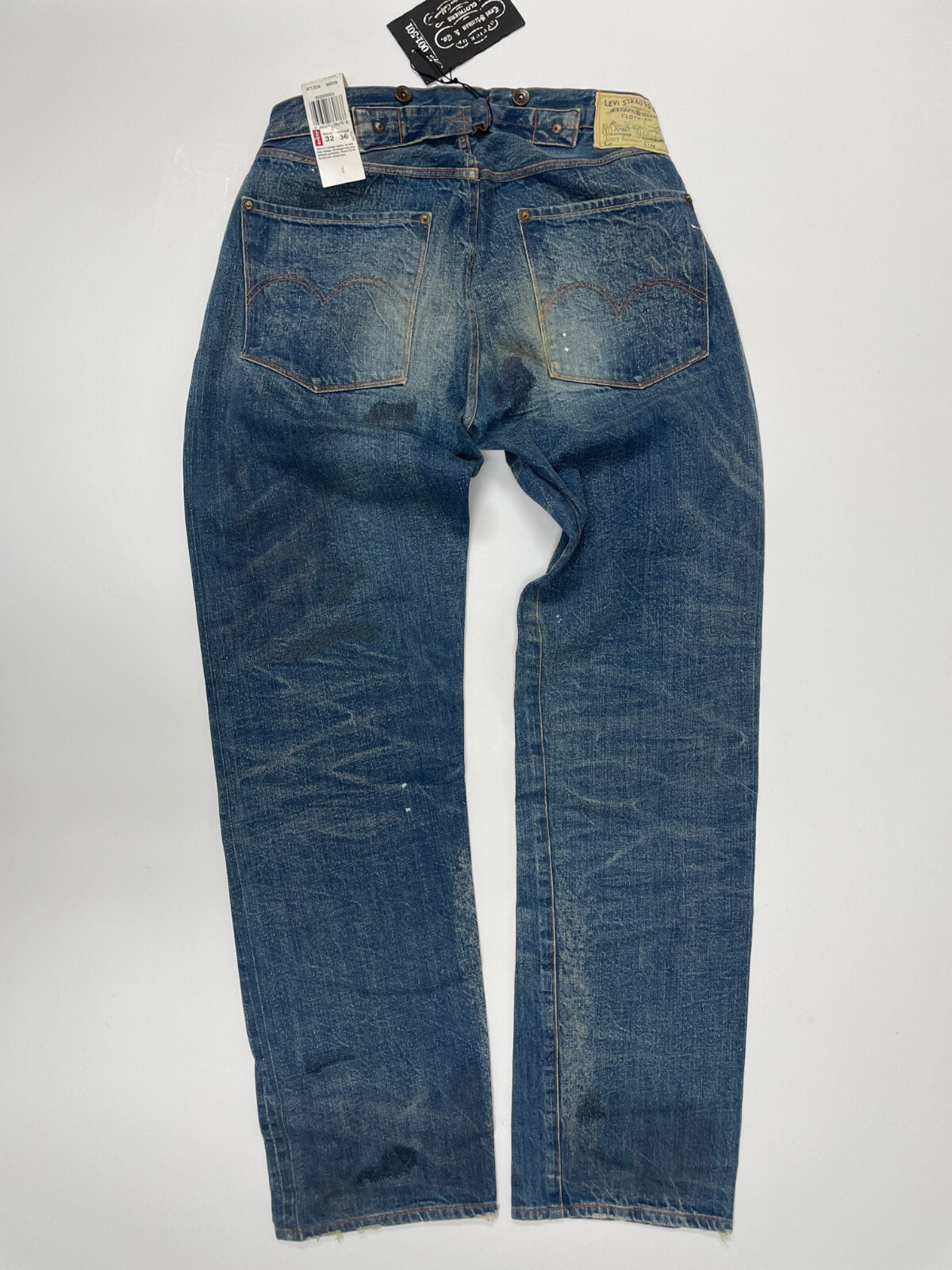 Levis Vintage Clothing LVC Vault Piece 1915 201 Jeans Levi's USA #47 ...