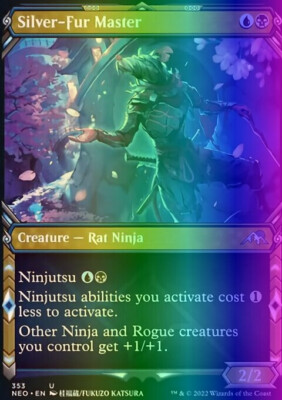 MTG Silver-Fur Master (353/604) Kamigawa Neon Dynasty LP FOIL | eBay