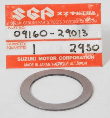 09160-29013-000 Genuine OEM Suzuki Washer Shim (29x40x1.2 ...