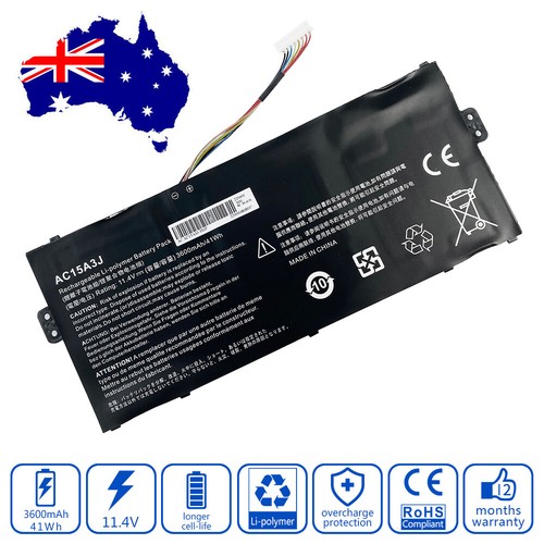 AC15A3J Battery for Acer Chromebook 11 C735-C7Y9/8J 11 CB3-1CB3-531 11 ...