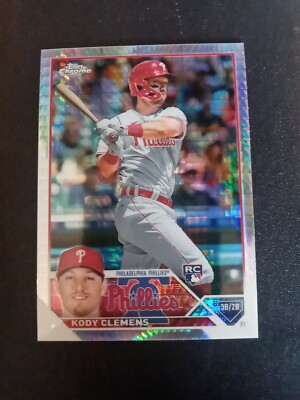 2023 Topps Chrome #135 Kody Clemens RC Prism Refractor Parallel | eBay