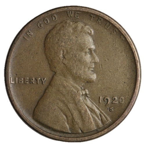 1920-S Lincoln Wheat Cent Penny F/VF Complete Your Album!! | eBay