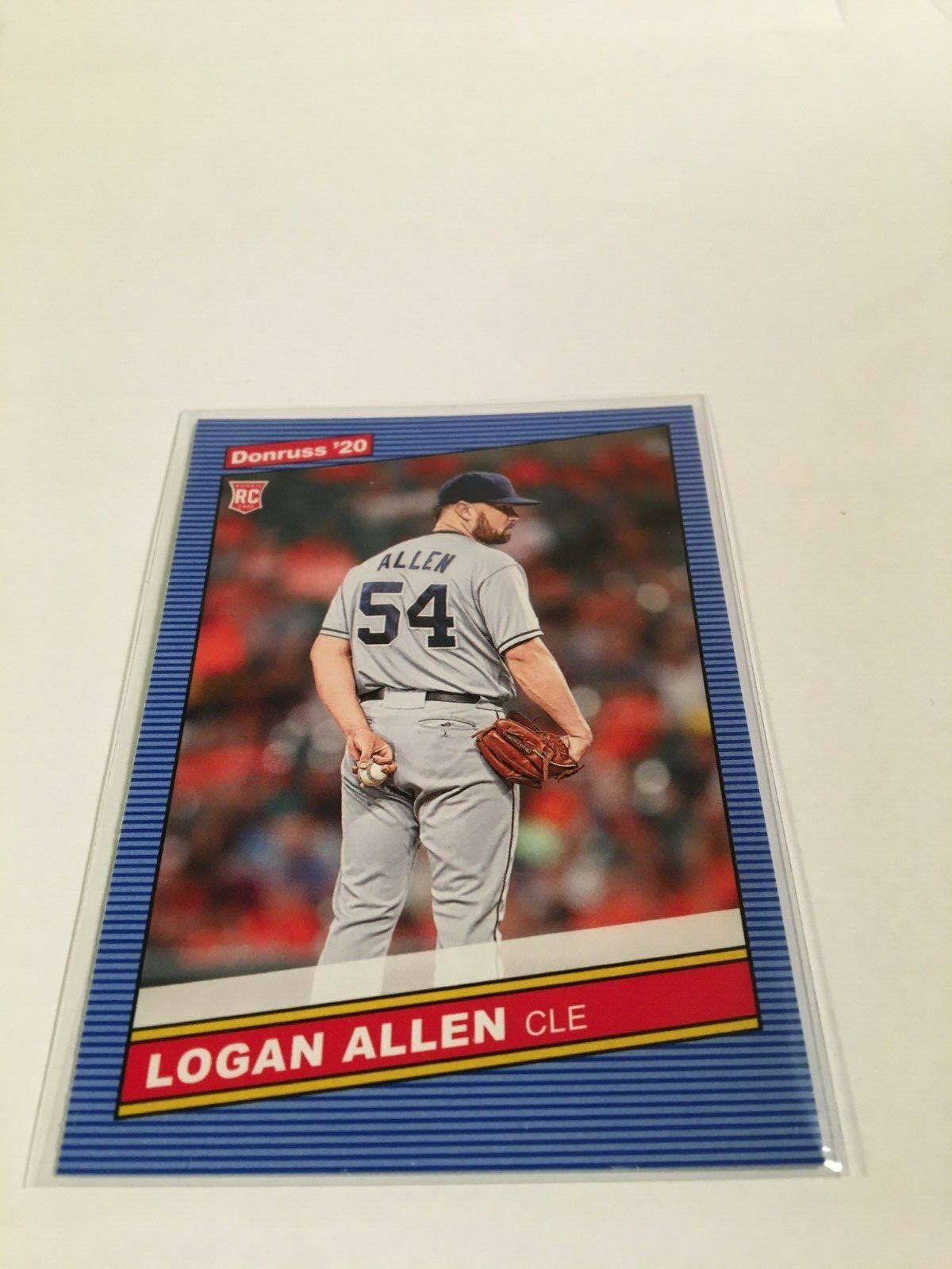 2020 Donruss Retro 1986 Variations #243 Logan Allen - Cleveland Indians ...