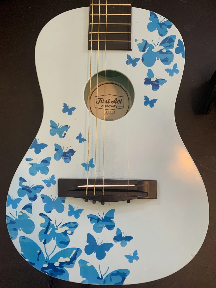 Light Blue Acoustic Guitar