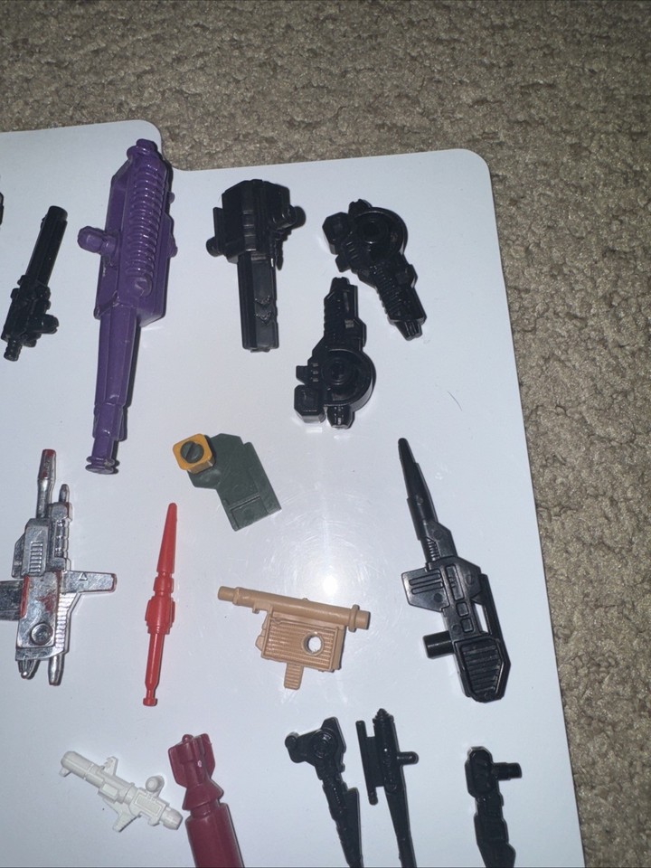 Transformers G1 Parts And Accessories Weapons Lot | eBay