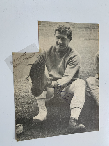 DEREK KEVAN WBA CHELSEA MAN CITY ENGLAND LEGEND HAND SIGNED PHOTO FROM ...