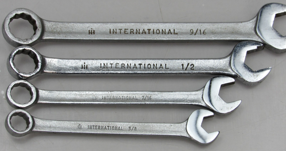 11pc IH International Harvester Combination Wrench Set 1/4" - 1-1/8 ...