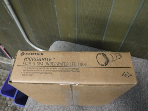 *NEW* Pentair Microbrite Color Under Water LED, 12V, 50FT Cord, 620424 ...