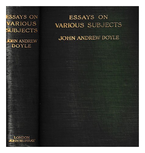 Doyle, John Andrew (1844-1907) Geschichten Auf Verschiedene Themen ...