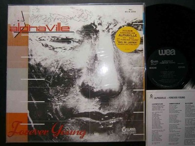 Alphaville Forever Young Asian LP WU1035R hype sticker | eBay