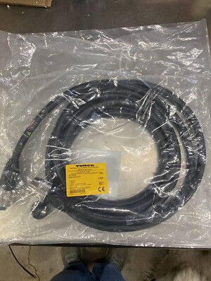 Turck Power Cable GSDM GKDM 32-5M / S4000 U-77133 5M 3 POLE NEW In Bag ...