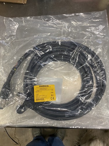 Turck Power Cable GSDM GKDM 32-5M / S4000 U-28924 5M 3 POLE NEW In Bag ...