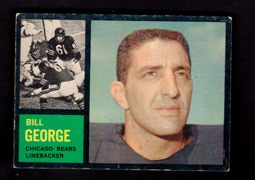 1962 Topps #22 Bill George Chicago Bears | eBay