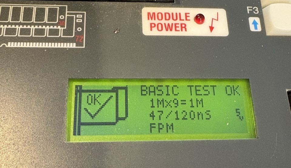 4x 1MB 30-Pin 3-Chip 70ns FPM SIMM Memory Silver RAM 4MB Vintage PC 286 ...