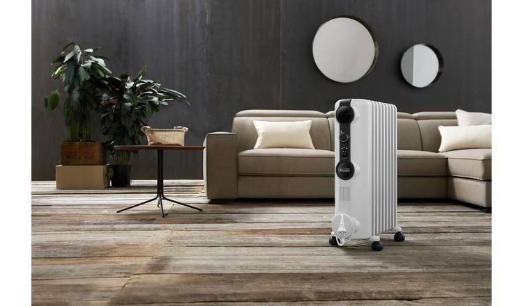 De'Longhi TRRS0715 Radia-S 1500W Thermostatic Portable Oil Filled ...