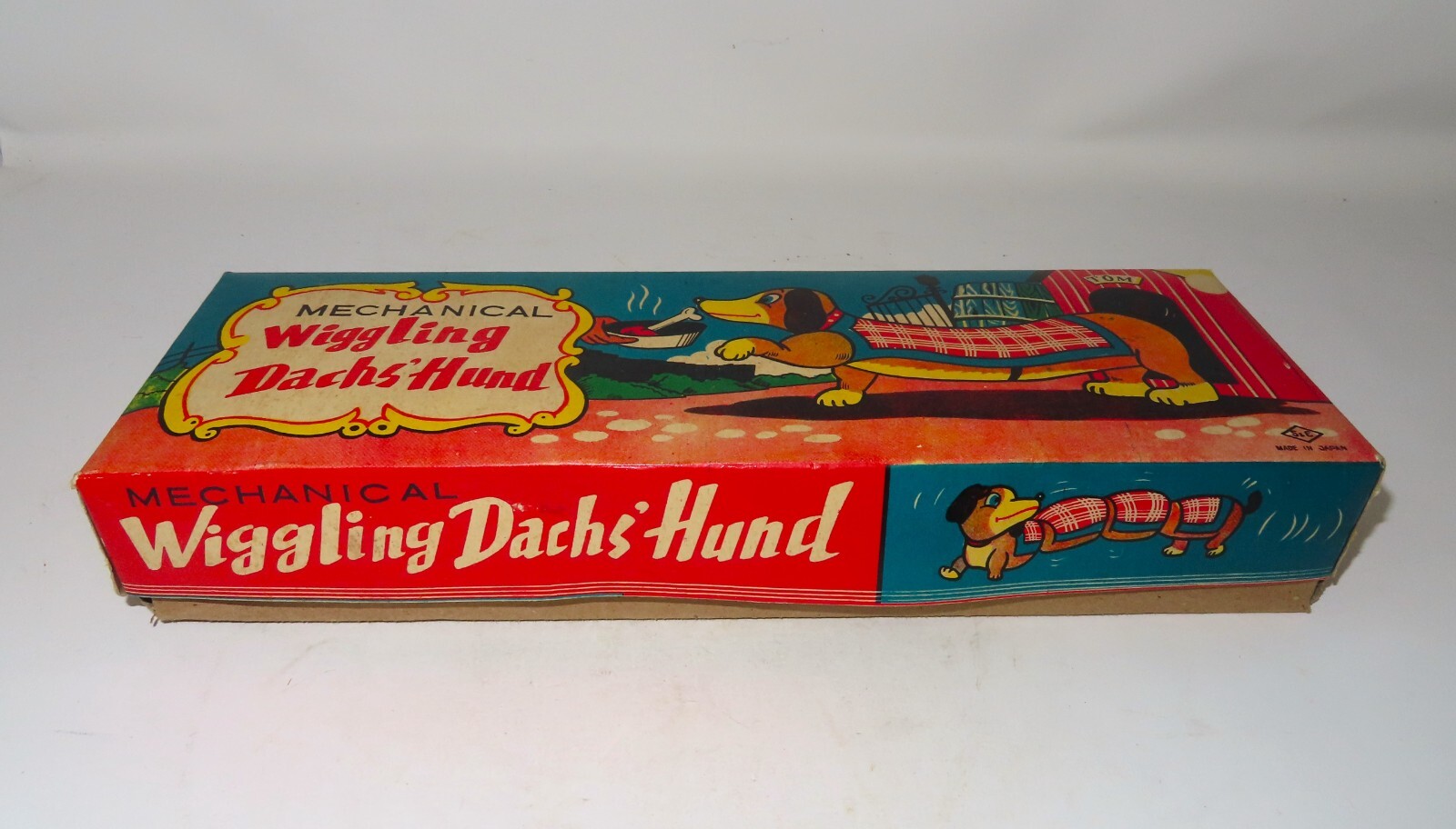 1960's "Wiggling Dachs'Hund" Working Wind Up Toy Made in Japan with ...