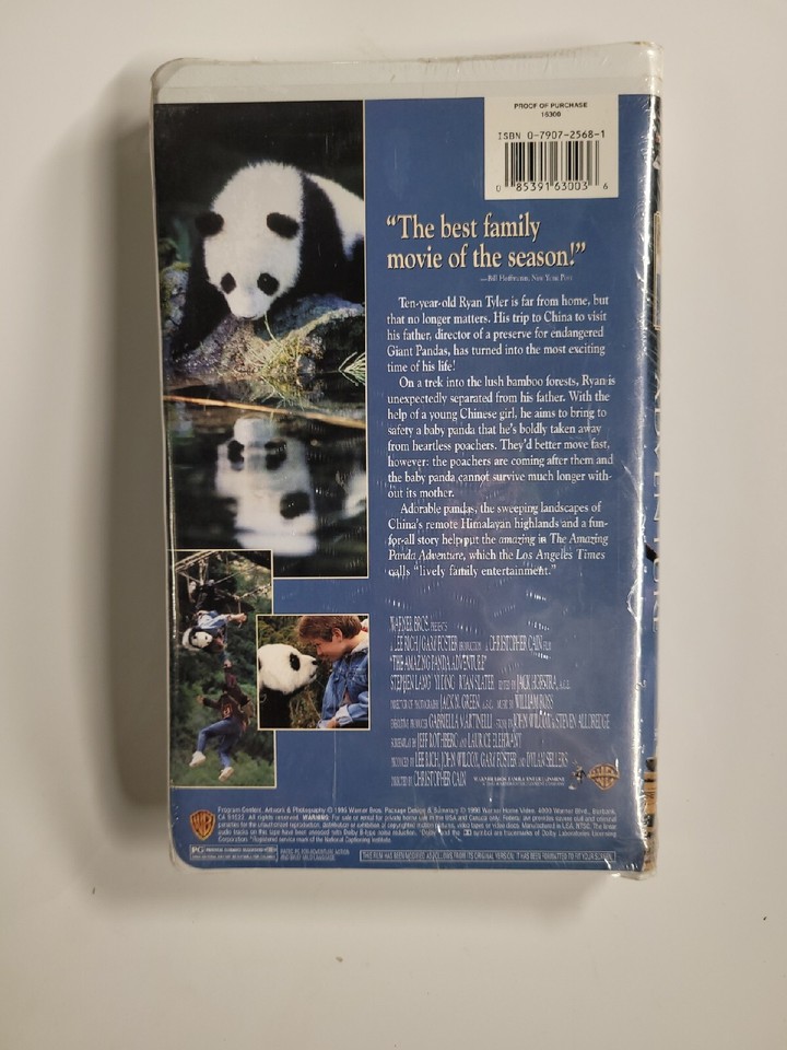 The Amazing Panda Adventure (VHS, 1996) 85391630036| eBay