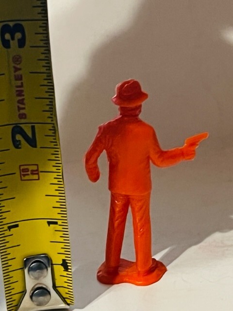 Louis Marx Untouchables Capone mob robber Toy Soldier plastic figure ...