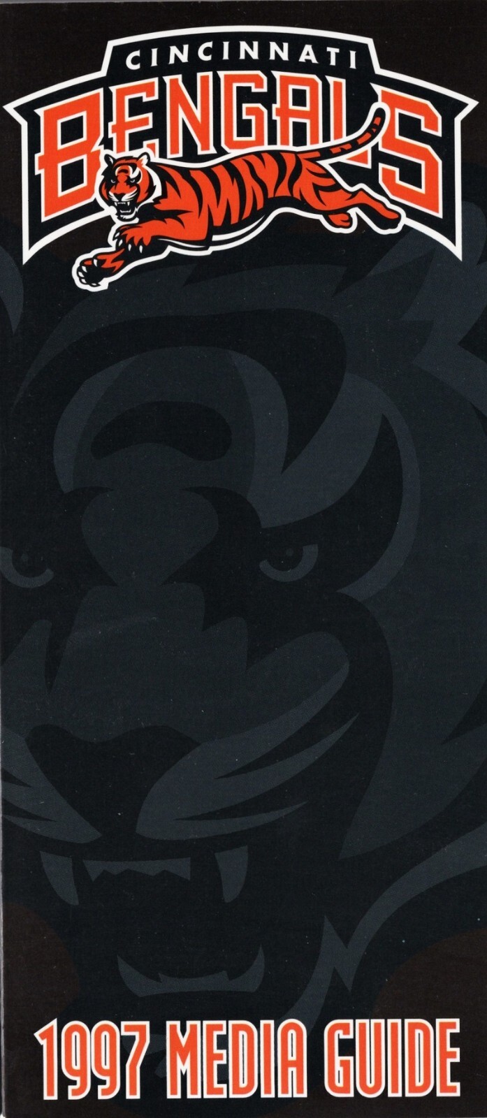 1997 Cincinnati Bengals NFL Football Media GUIDE | eBay