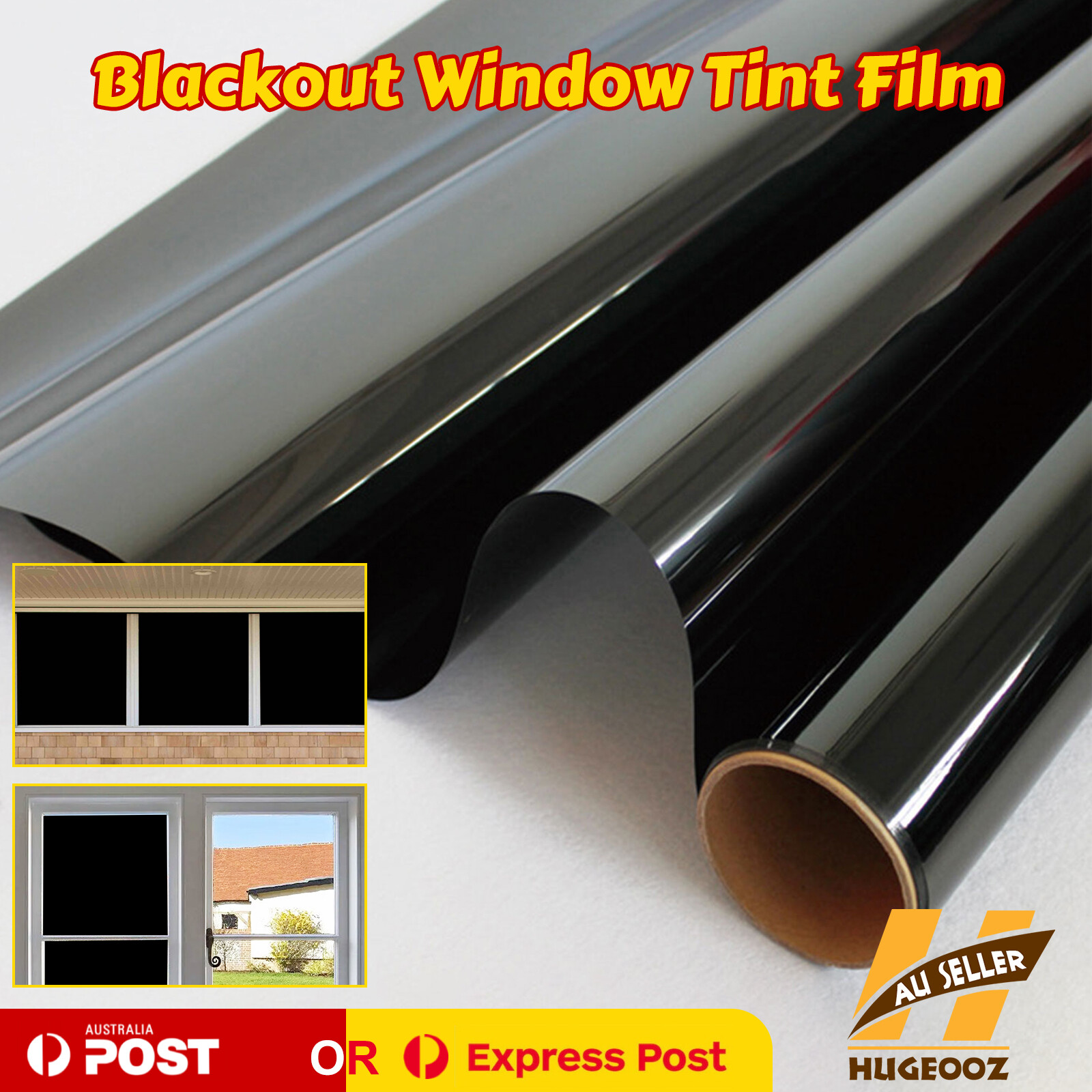 Privacy Window Film Silver One Way Mirror Tint Or Blackout Home Tinting ...