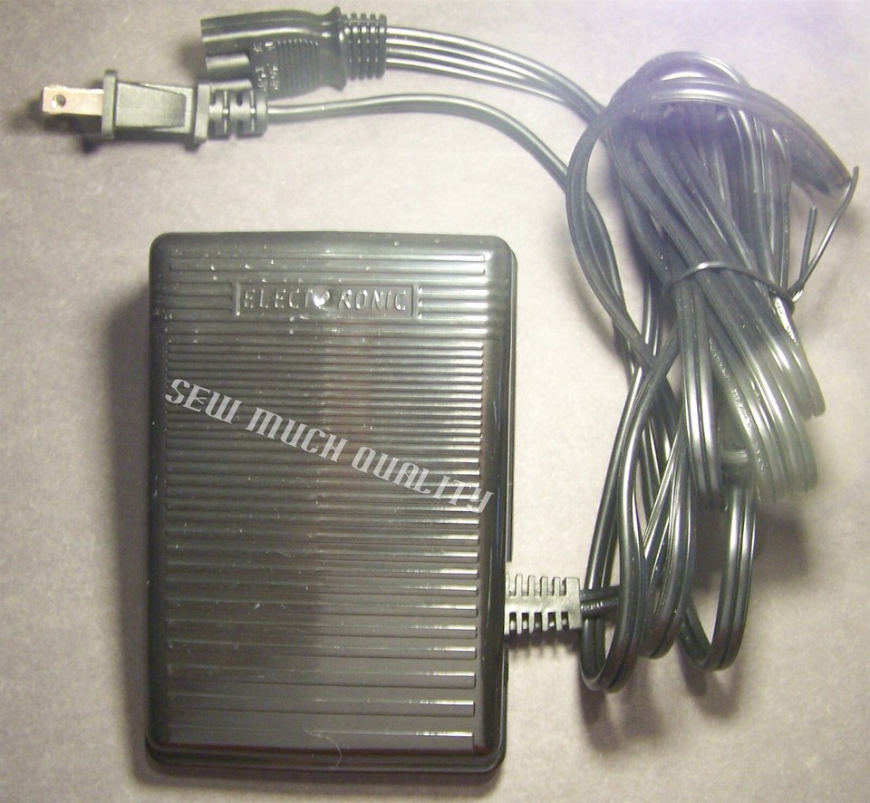 FOOT CONTROL PEDAL W/ Cord Bernina Bernette Funlock 003 004 004D 006 ...