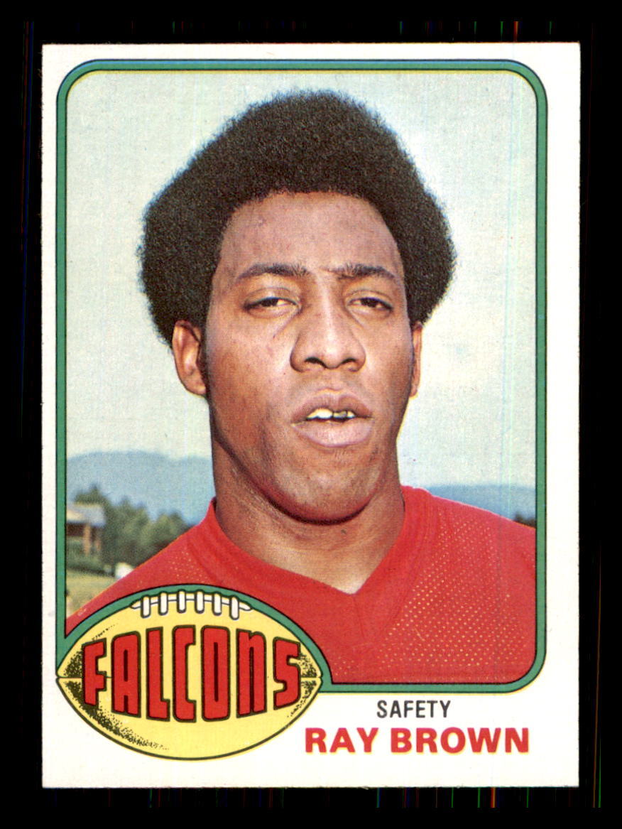 1976 Football Topps Ray Brown Atlanta Falcons #307 1 | eBay