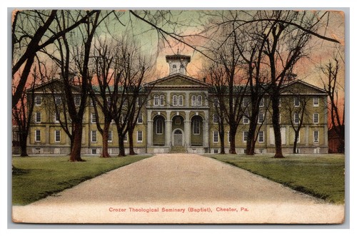 Postcard PA Chester Pennsylvania Crozer Theological Seminary c1907 R80 ...