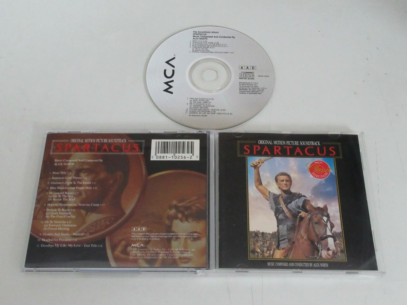 Spartacus by Alex North (CD, 1991) for sale online | eBay