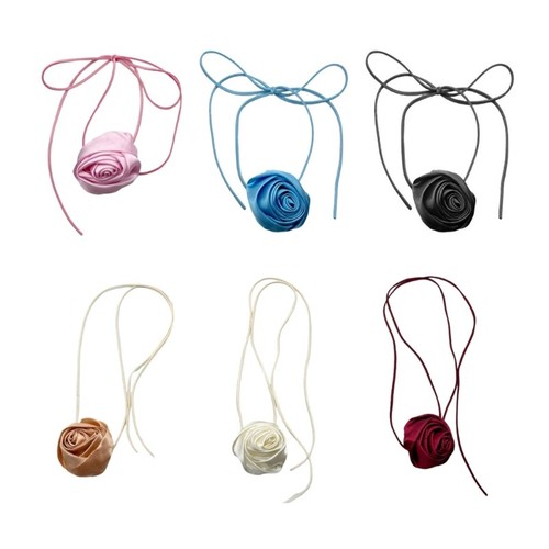 Exaggerated Decorations Delicate Neck Chain Flower Necklaces | eBay