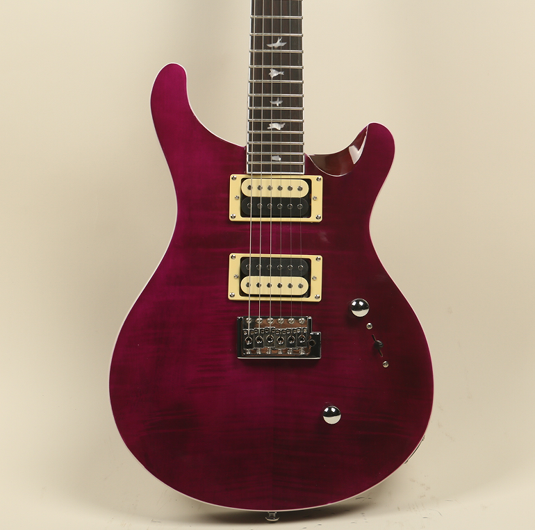 Custom Electric Guitar Paul Reed Smith Bird Inlay Amethyst Purple free ...