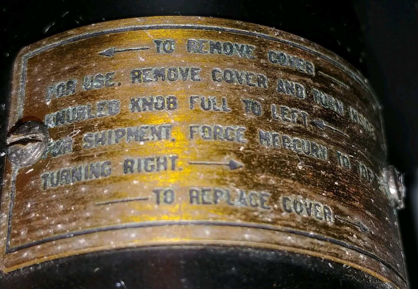 Rare 1944 U.S. Navy - W. M. Welch Kew Pattern Fixed Cistern Barometer ...