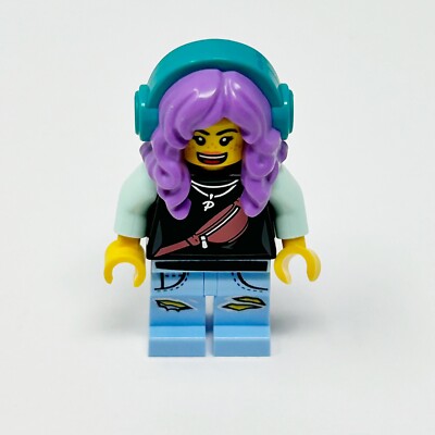 PARKER L JACKSON Minifigure LEGO Hidden Side Open Mouth Smile Disgusted ...