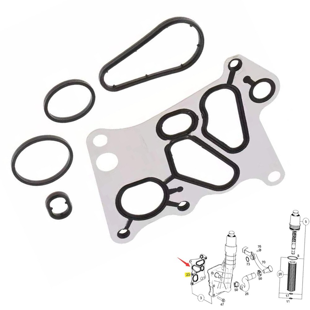 Complete Set of Gaskets for Mercedes E200 E300 E400 C200 C200 ...